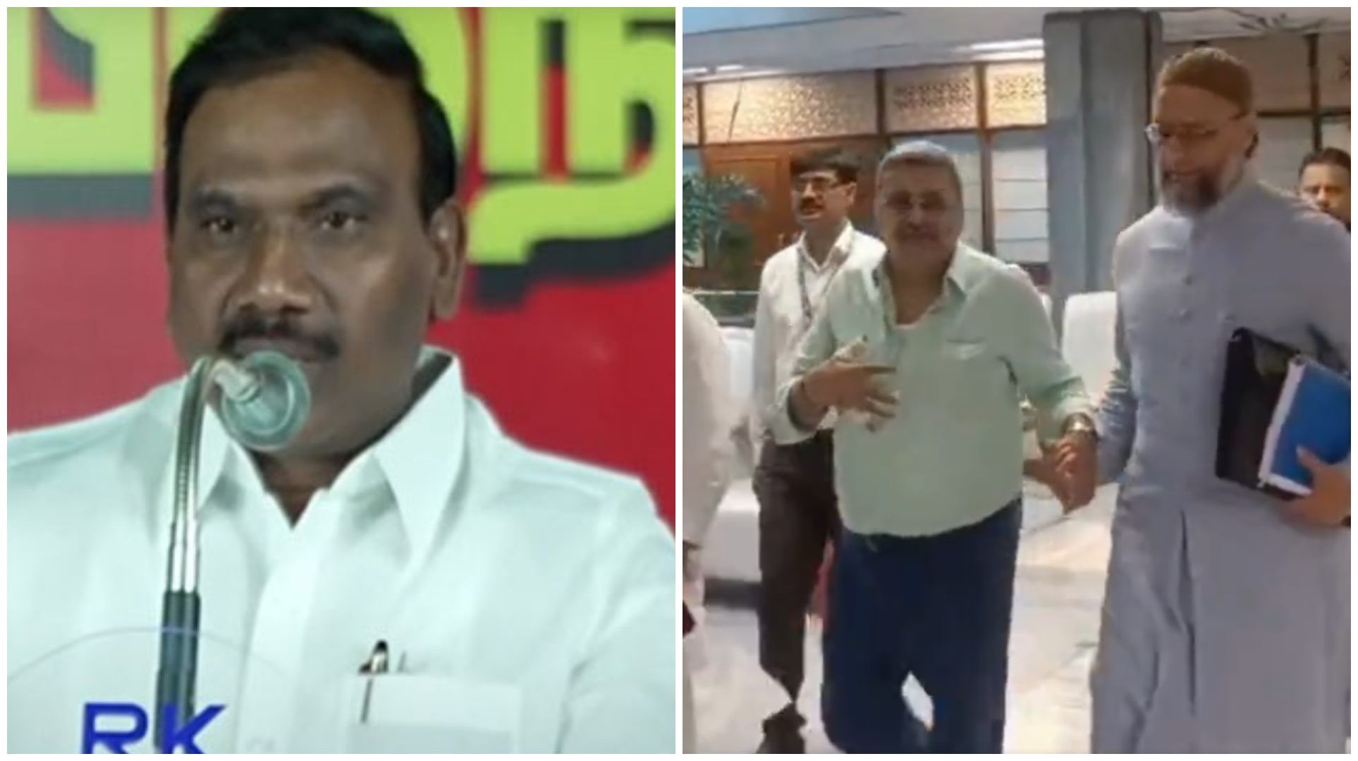 Dmk Leader A Raja Said incident Has Created Doubts In The Mind Of The ...