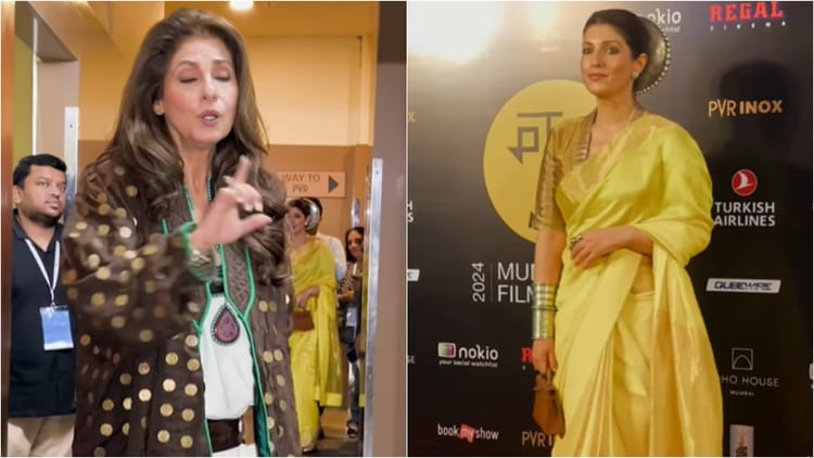 Go Noni Go Actor Dimple Kapadia Denies To Pose With Daughter Twinkle ...
