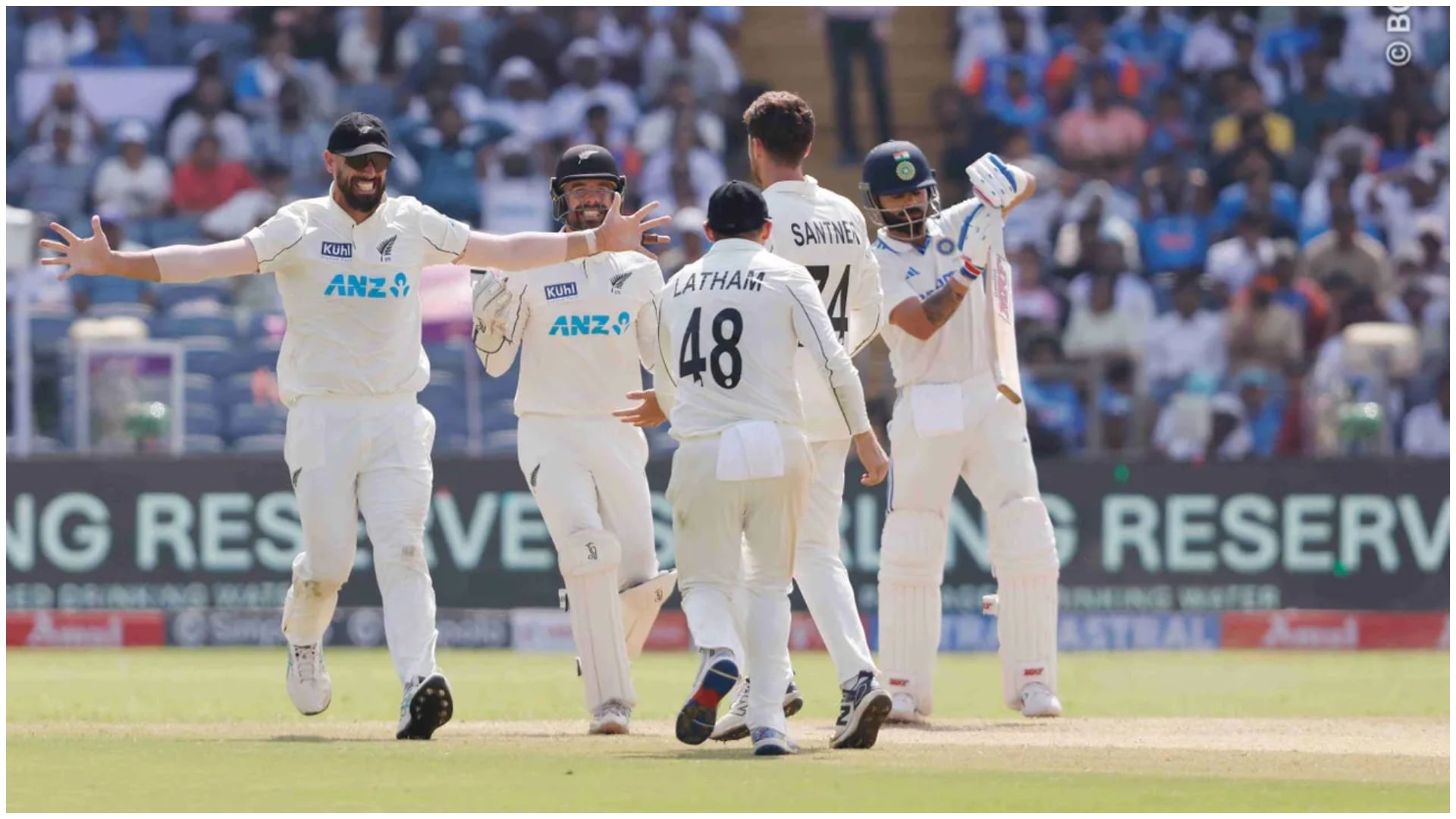Nz Vs Zim Test:न्यूजीलैंड ने बुलवायो टेस्ट पर पकड़ मजबूत की, दूसरी पारी ...