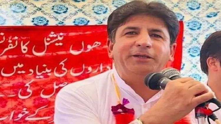 Nc Mla Bashir Ahmed Caught With Cartridges At Srinagar Airport Amar
