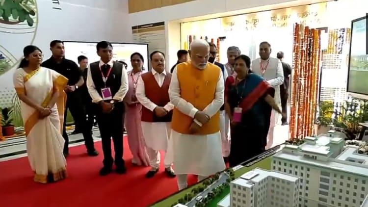 Pm Modi Launch Inaugurate And Lay Foundation Stone Of Multiple Projects ...