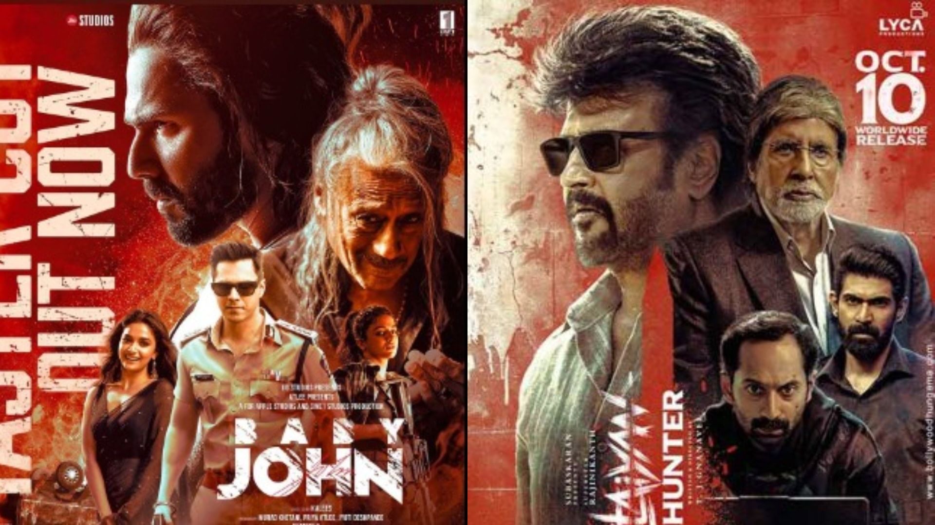 Baby John Poster Varun Dhawan Users Reaction Rajnikanths Vettaiyan News ...