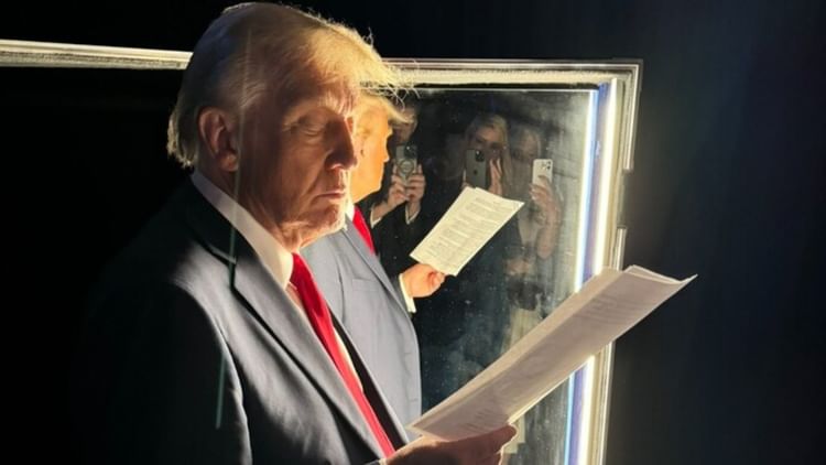 Donald Trump:ट्रंप ने रिपब्लिकन गवर्नर्स के साथ बंद कमरों में की बैठक ...