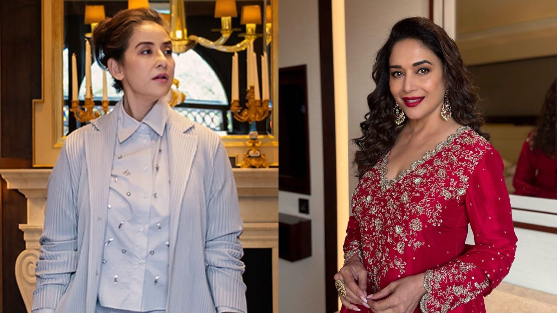 Manisha Koirala Admits She Wasnt Flattered To Be Called Madhuri Dixit Lookalike News In Hindi ...