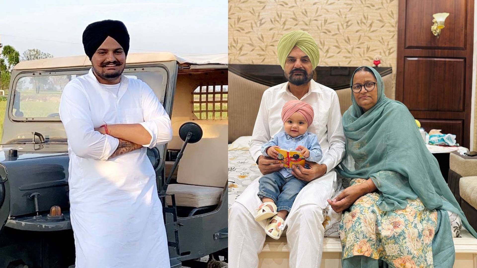 Sidhu Moose Wala Parents Reveal Baby Face Fans Noticed Late Singer Reflection In His Younger ...