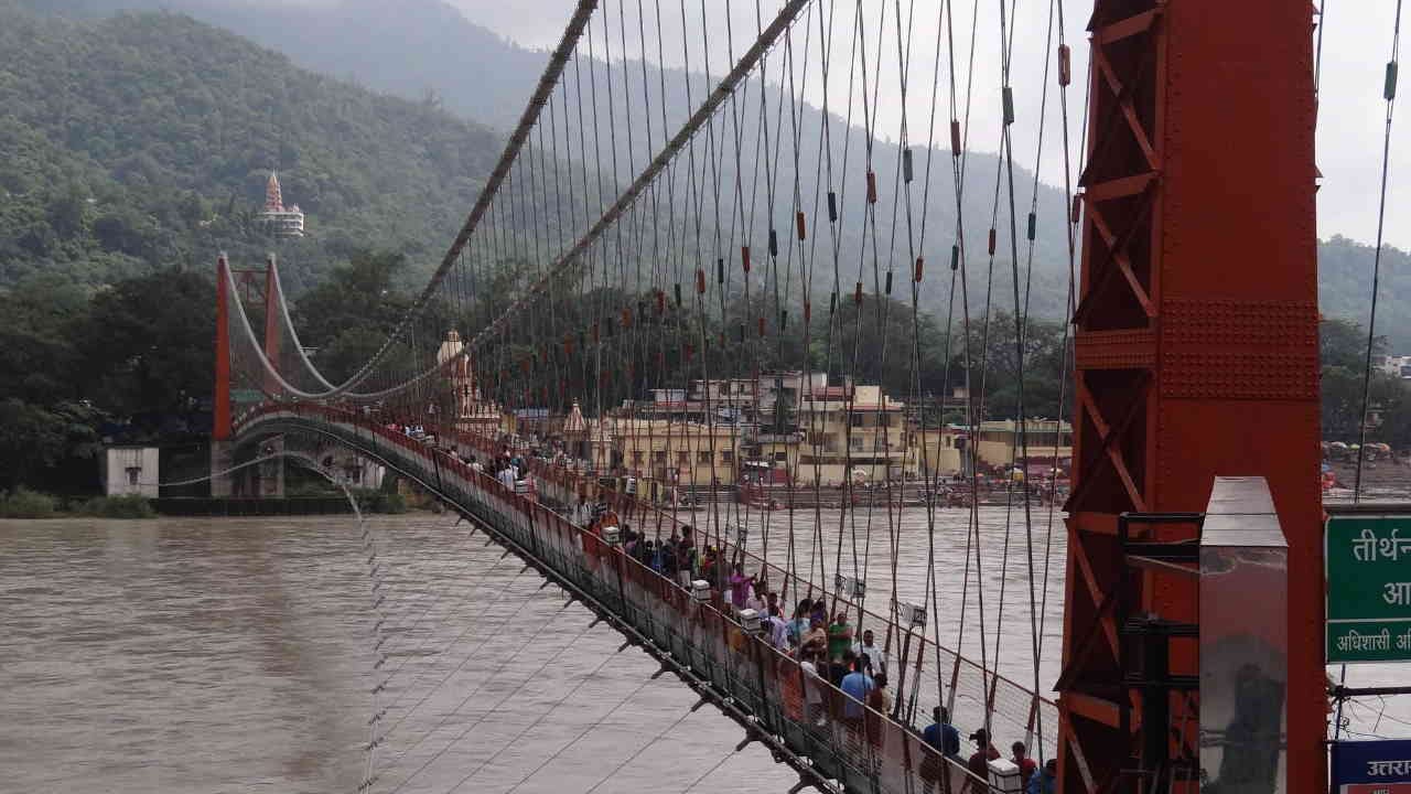 Preparations Underway To Decorate The Arch Bridge And Mansa Devi Temple ...