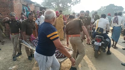 Prayagraj:हंडिया में सिर कूंचकर युवक की हत्या, चारपाई पर मिला खून से ...