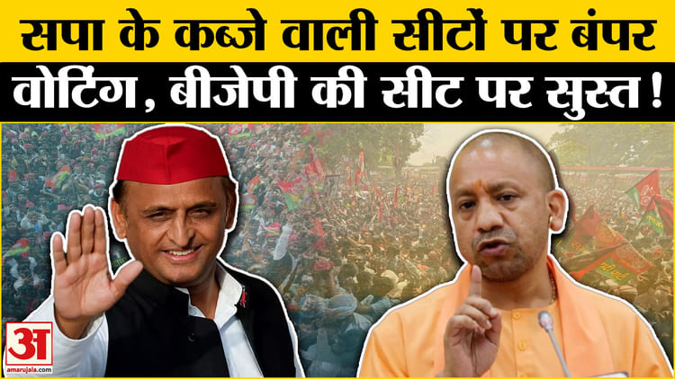 Up Assembly By Poll 2024: Bumper Voting On Seats Held By Sp, Laxity Seen On Seats Supported By ...