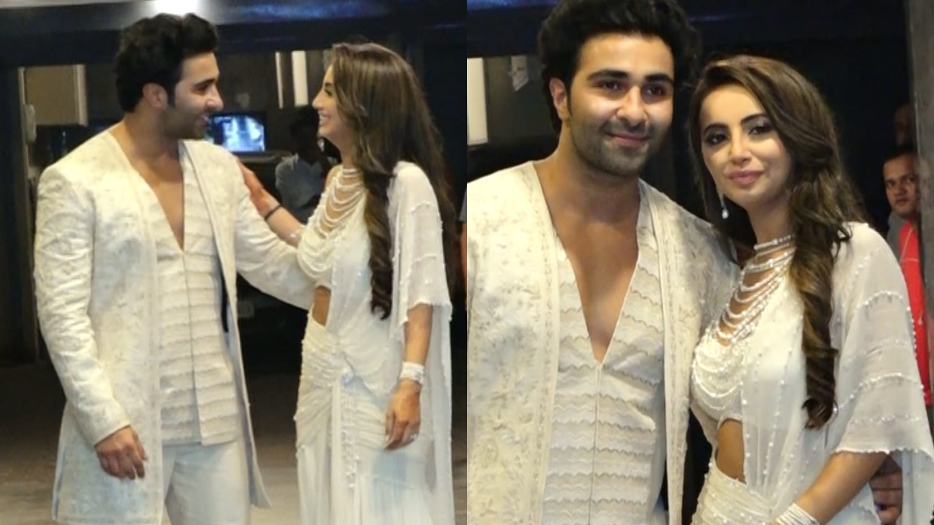 Aadar Jain Alekha Advani After The Roka Ceremony Poses Beautiful Couple ...