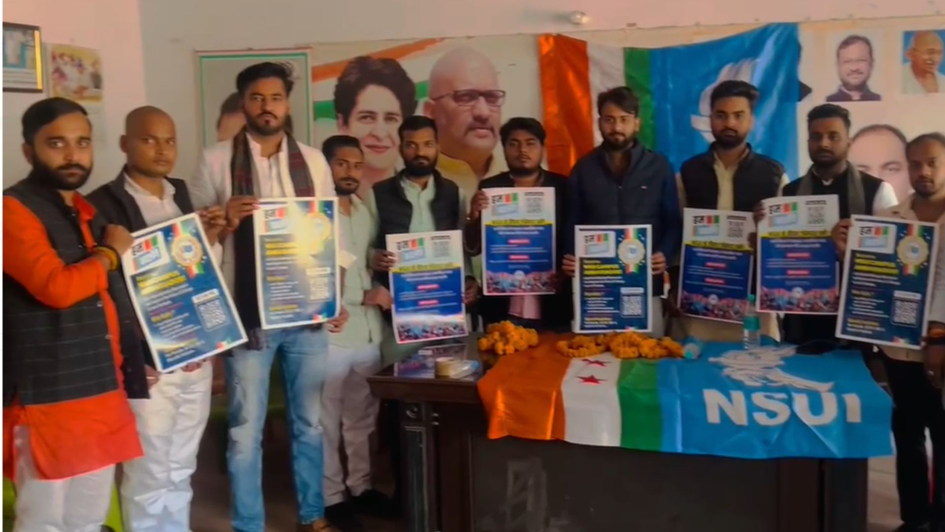 Varanasi: Nsui Launched The Poster Of Hum Badlenge Program At The ...
