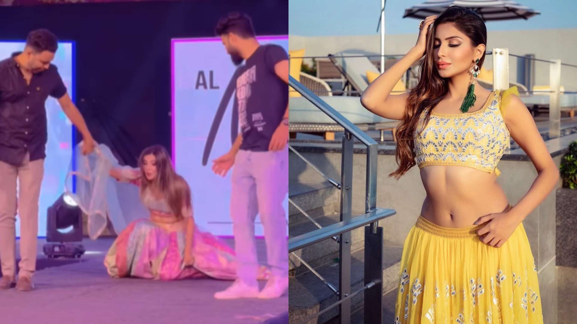 Bigg Boss:बिग बॉस की ये प्रतियोगी हुईं उप्स मोमेंट की शिकार, रैंप पर बिगड़ा बैलेंस और फिर ...