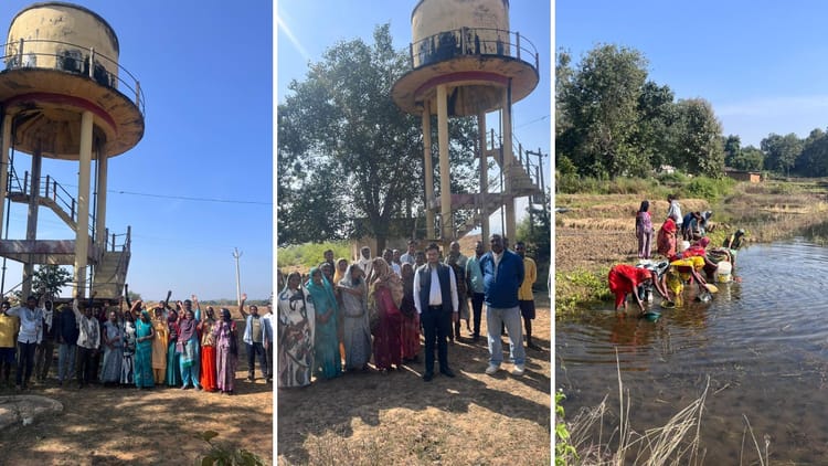 Water Tank Fell Prey To Corruption, People Are Protesting A Plethora Of ...
