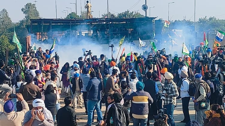 Kisan Andolan Farmers Delhi March Punjab Bjp Leaders Sarwan Singh ...