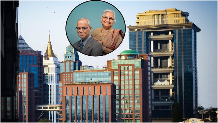 Infosys Narayana Murthy House At Kingfisher Towers Apartment In ...