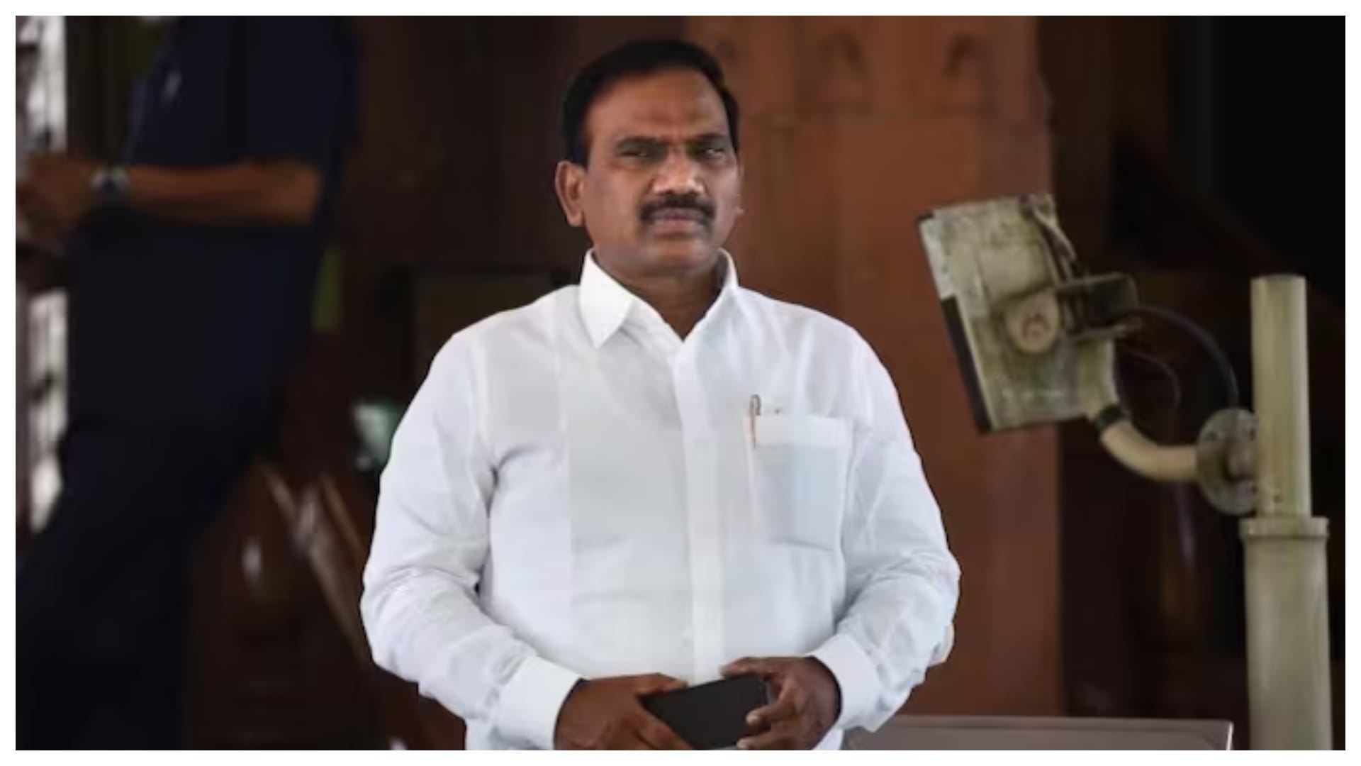 Lok Sabha Debate On Constitution Dmk Mp A Raja Statement Object By Nda ...