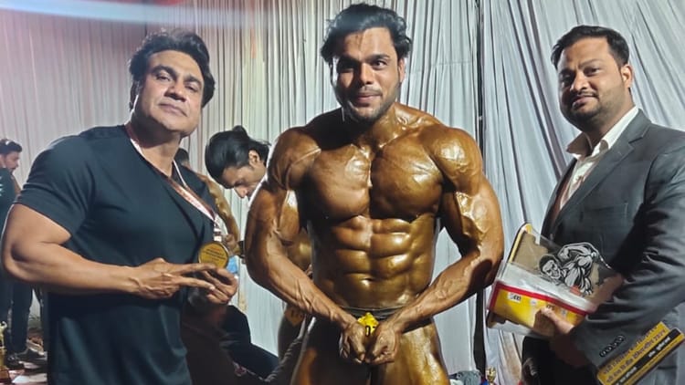 Bhopal Got The Title Of 'champion Of Champions' And 'mr.mp', Altaf ...