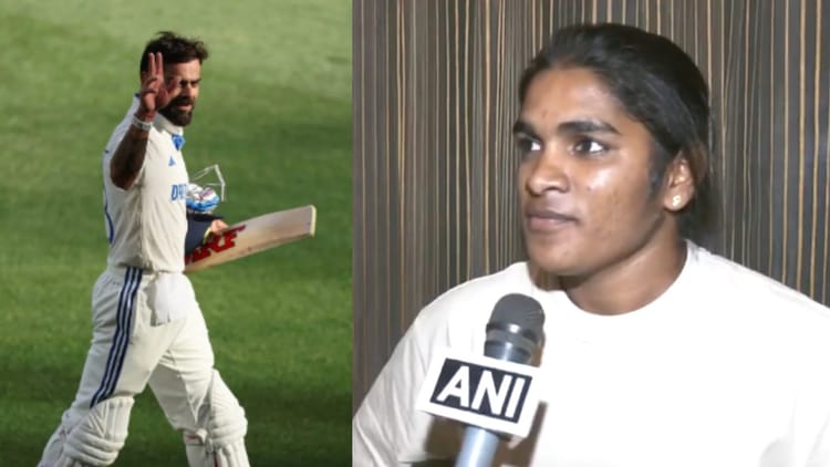 Wpl 2024 Auction Gujarat Giants Simran Shaikh Wants To Meet Virat Kohli ...