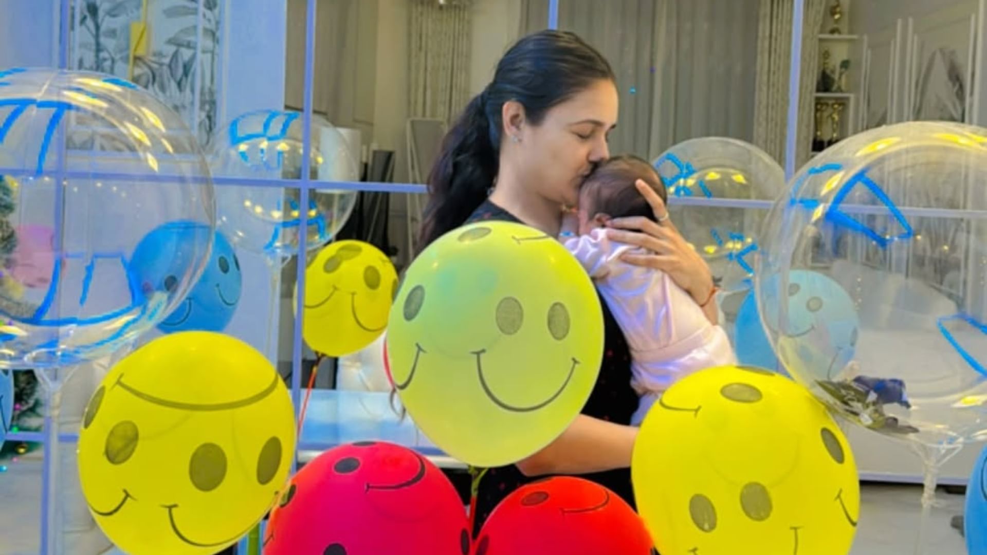 Prince Narula Yuvika Chaudhary Daughter Ekleen Turns Two Months Old ...