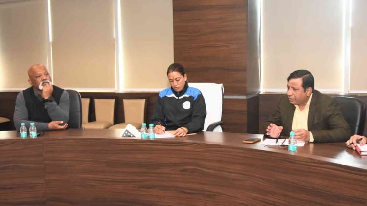 Dehradun Maharana Pratap Sports College Ice Rink After Two Days Ice ...