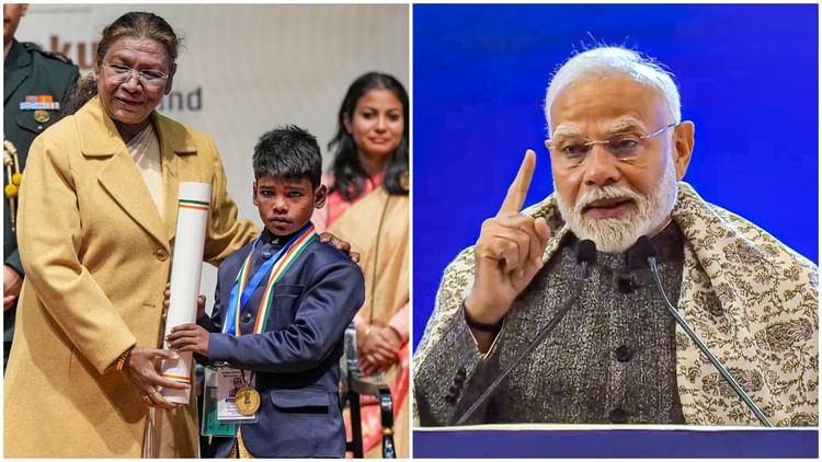 Rashtriya Bal Puraskar 2024: President Murmu Honored 17 Children From ...