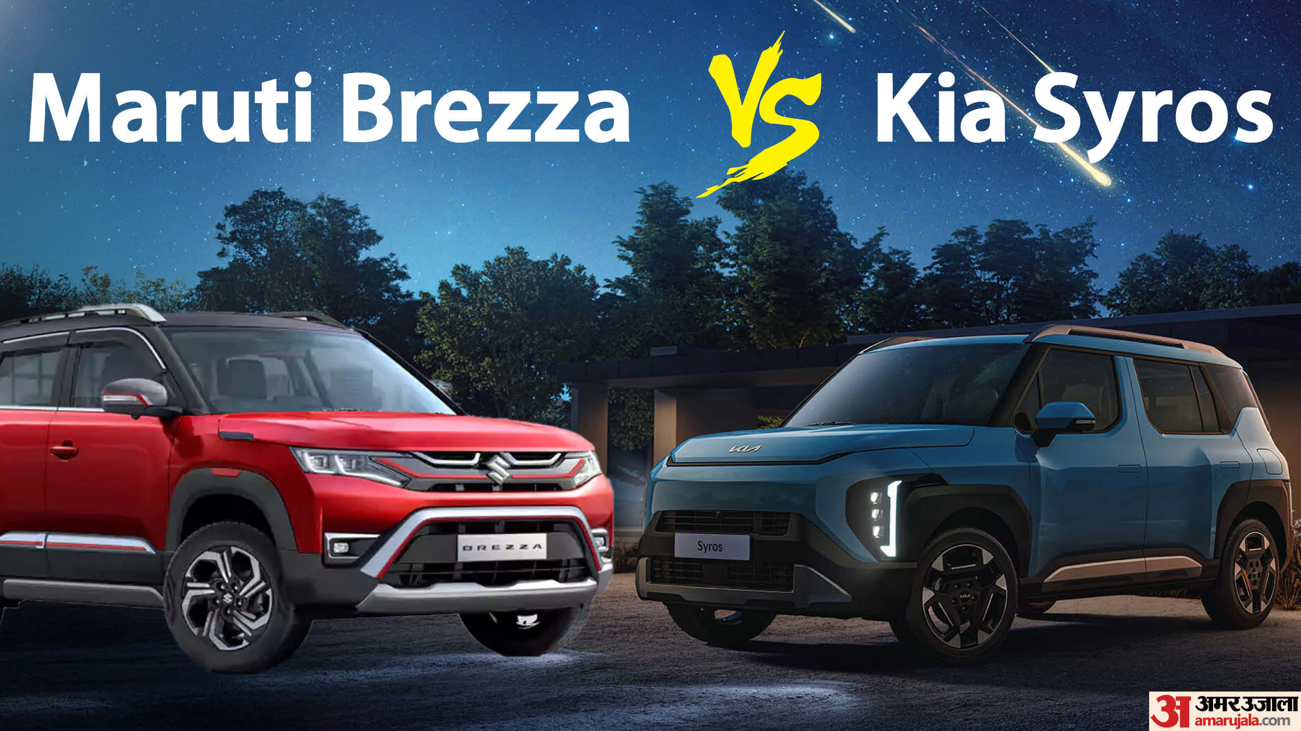 Kia Syros Vs Maruti Brezza:किआ सिरोस और मारुति ब्रेजा के बीच हैं ...