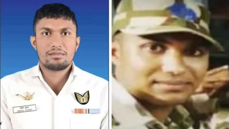 पोरबंदर हेलीकॉप्टर क्रैश:हरियाणा के लाल की शहादत, गांव में मातम, नेवी ...