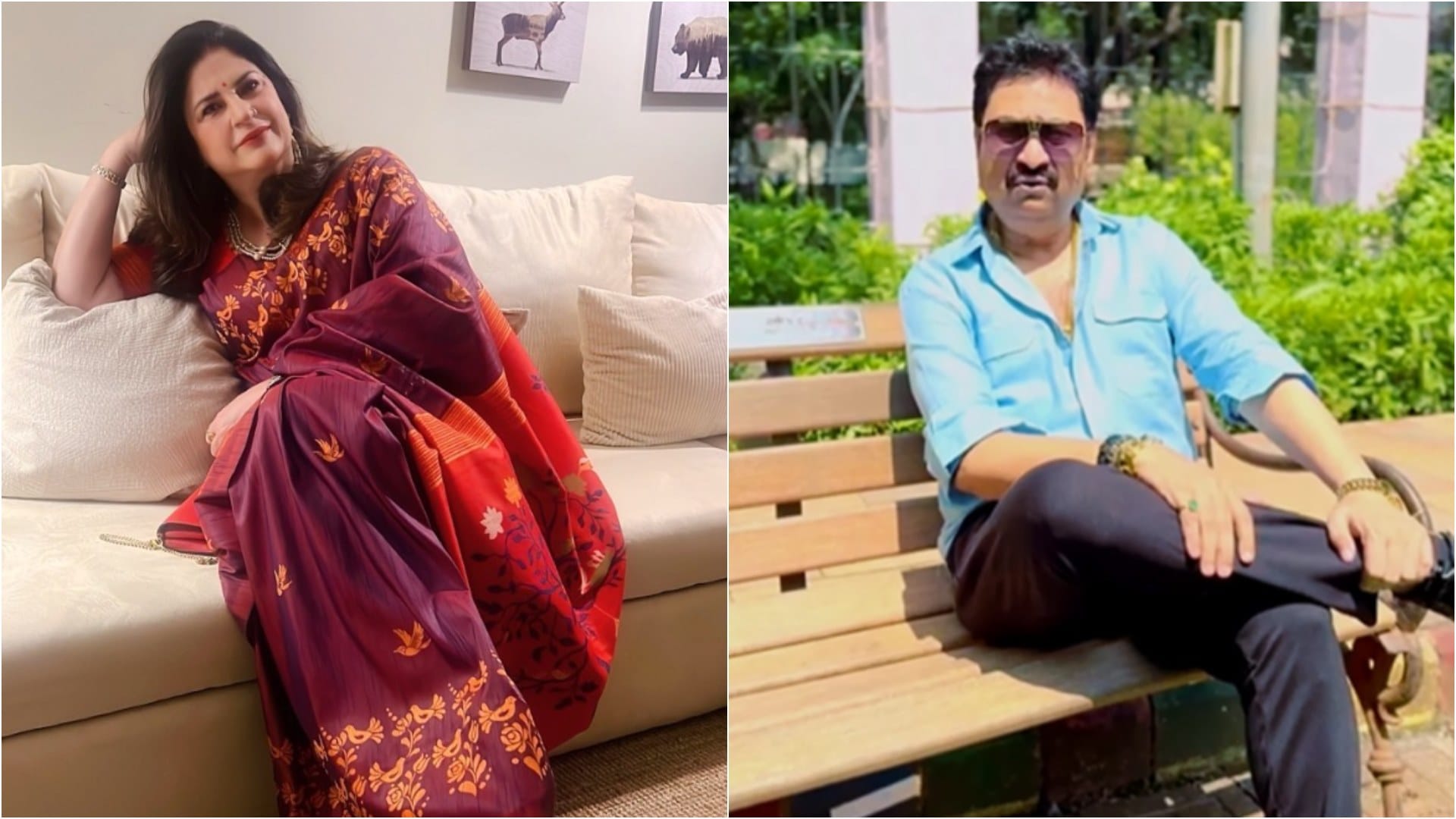 Kunickaa Sadanand Talks About Her Dating Affair With Kumar Sanu Says His Wife Smashed My Car ...