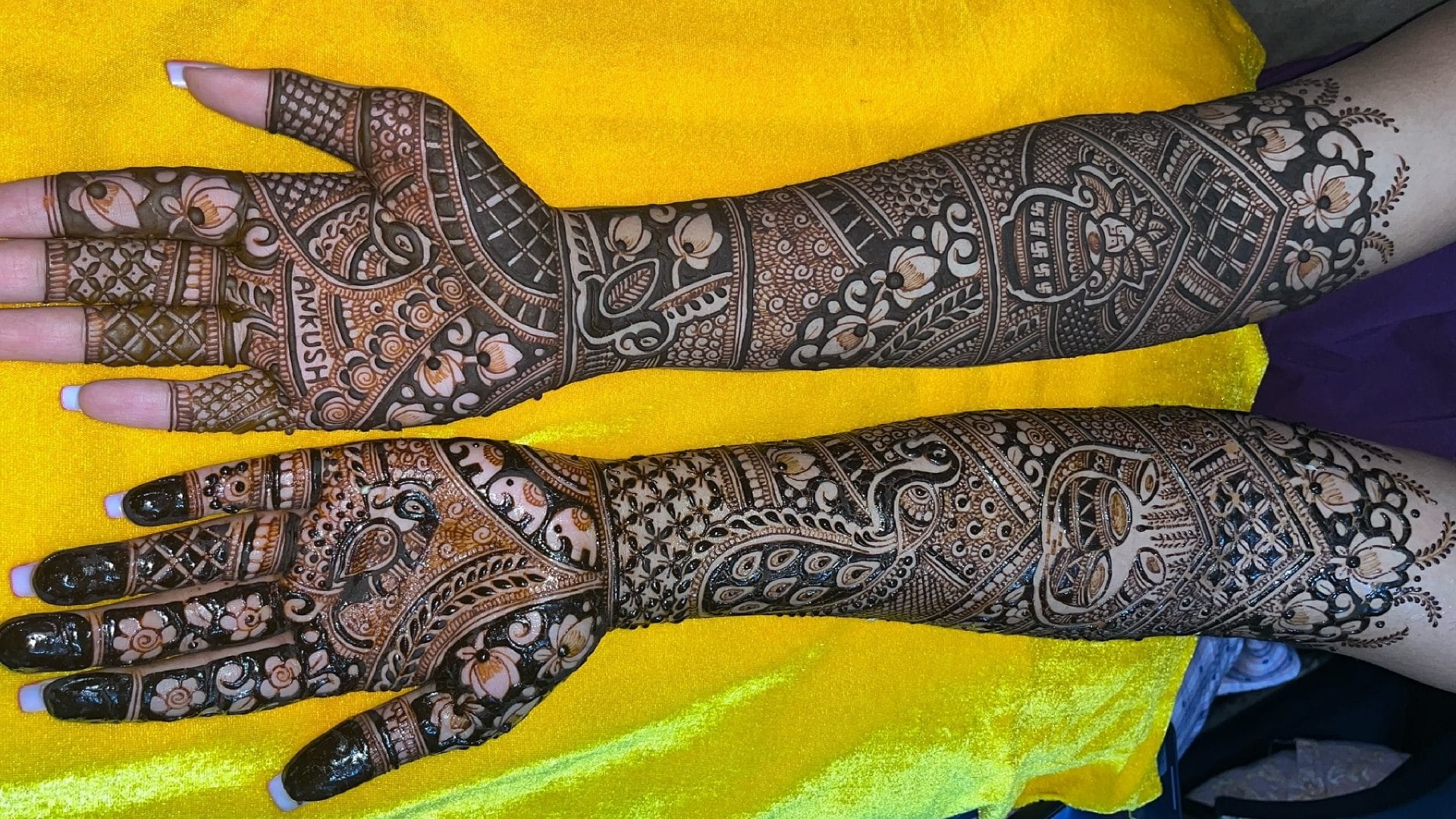 Mehndi Design For Onam:ओणम के मौके पर हाथों में रचाएं खूबसूरत मेहंदी ...