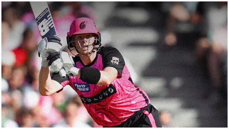 Bbl: Steve Smith 58 Ball Century In Big Bash League 2025, Eyes On ...