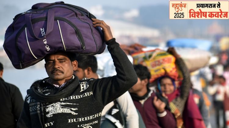 Mahakumbh :रेती पर सजी विश्व की सबसे बड़ी तंबुओं की नगरी, नहान से पहले ...