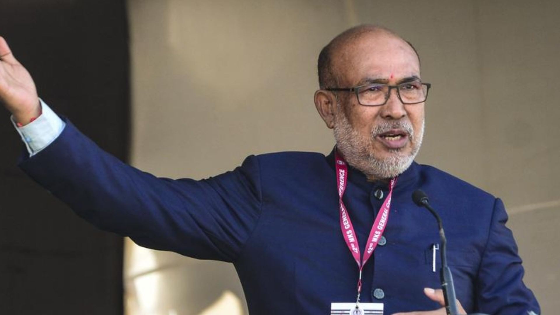 Manipur News Chief Minister N Biren Singh Governor Ajay Kumar Bhalla ...