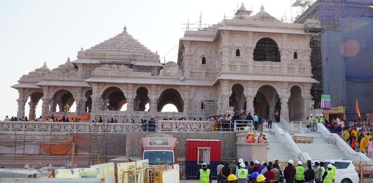 Ayodhya: Flag Hoisting Ceremony Will Be Held In Ram Mandir, Thousands Of Special Guests ...