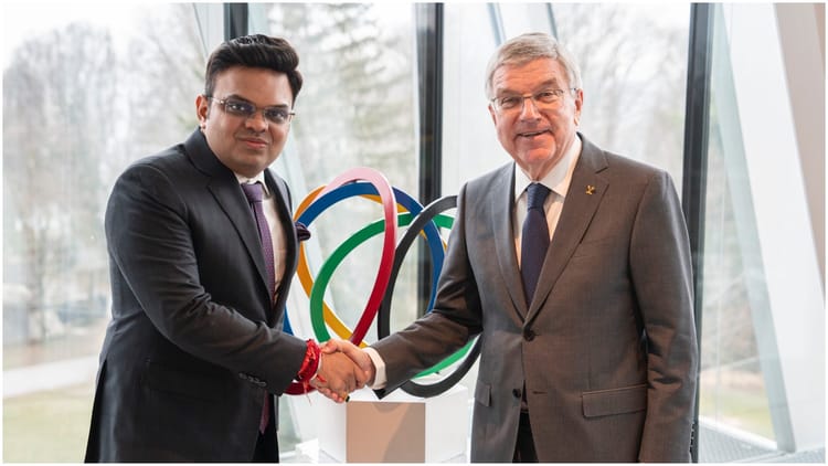 Icc: Jay Shah Meets Ioc Chief Thomas Bach Tries To Include Cricket In ...