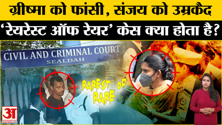 Sanjay Roy Imprisonment:rarest Of Rare सिद्धांत के तहत Sharon Case में ...