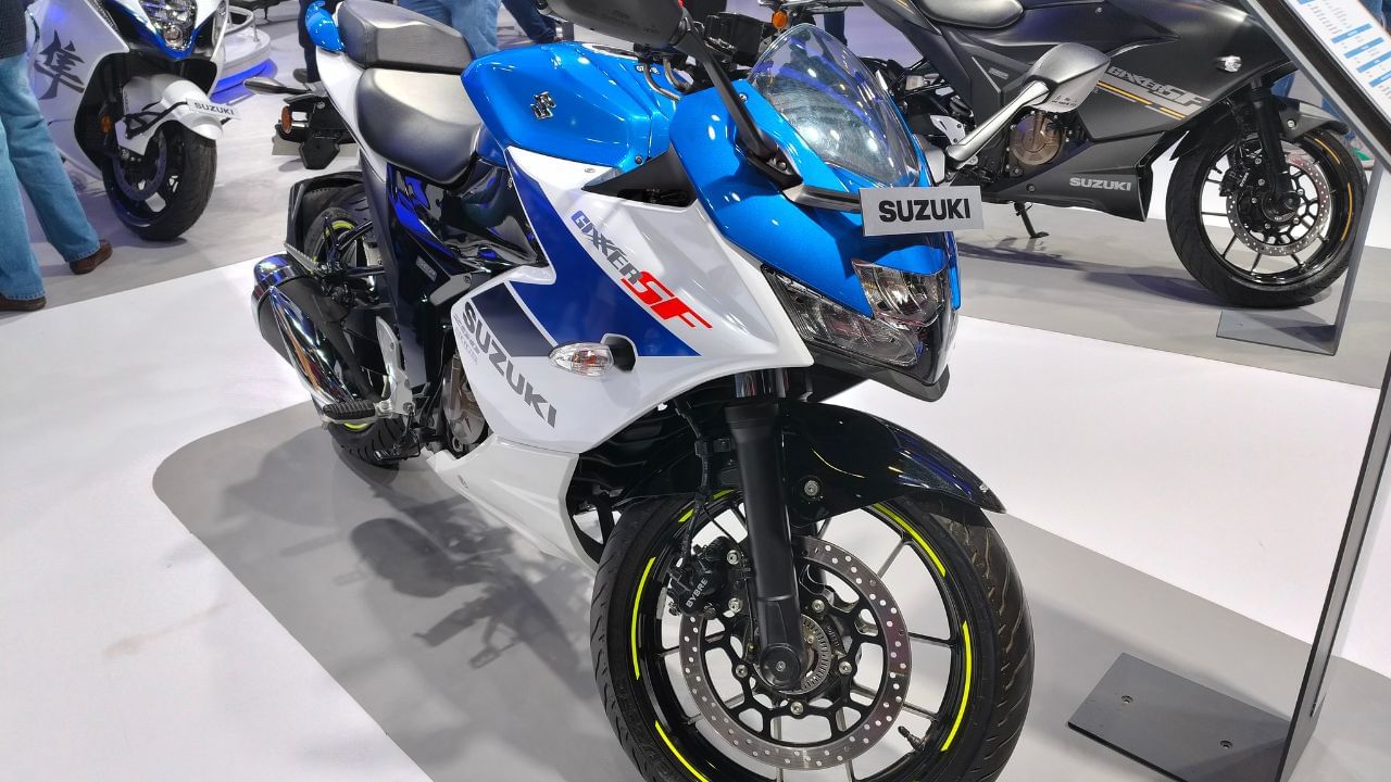 Suzuki Gixxer Sf 250 Flex Fuel Bike Launched In Bharat Mobility Global Expo 2025 - Amar Ujala ...