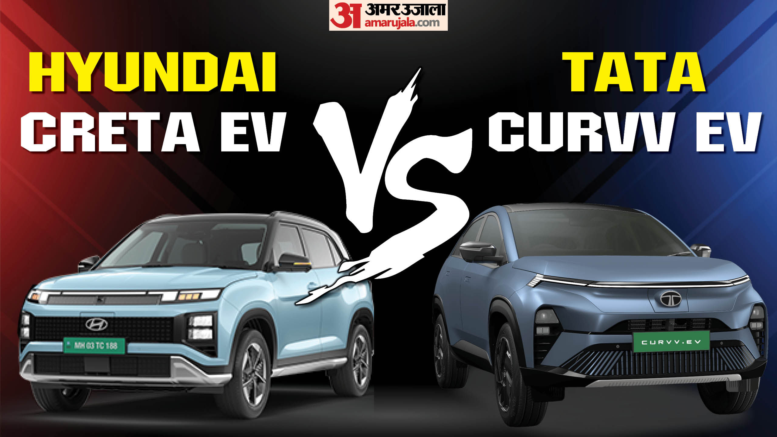 Hyundai Creta Ev Vs Tata Curvv Ev Comparison Know Price Features Range ...