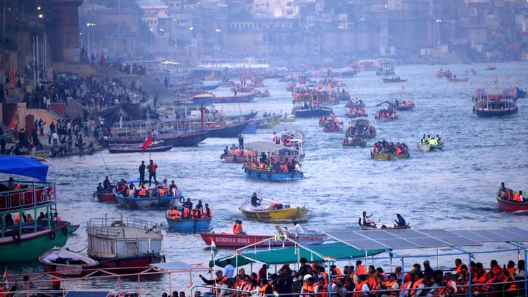 Varanasi Dm And Police Commissionerate Inspected Ghats And Crossings ...