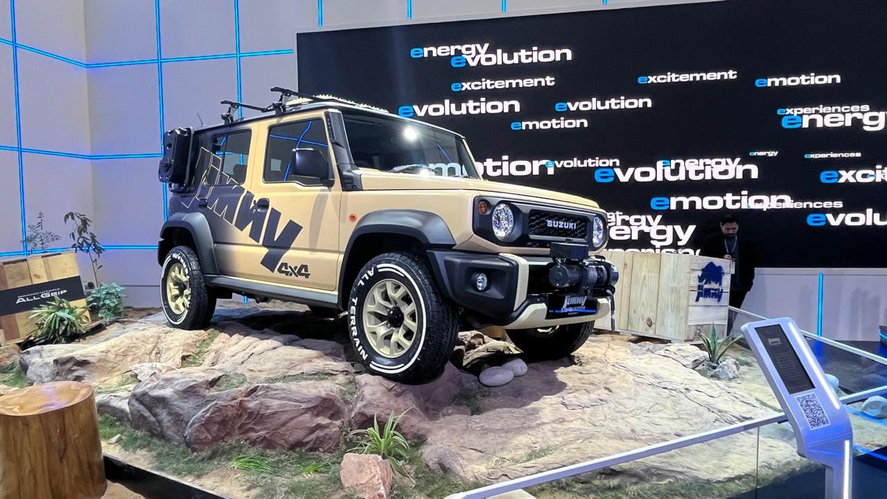 Maruti Suzuki Jimny Conqueror Concept Showcased At Auto Expo 2025 In ...