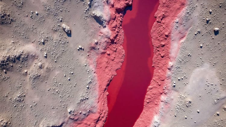 Ajab-gajab:यहां पर अचानक नदी का पानी हो गया लाल, खौफ में लोग, आखिर इसके ...