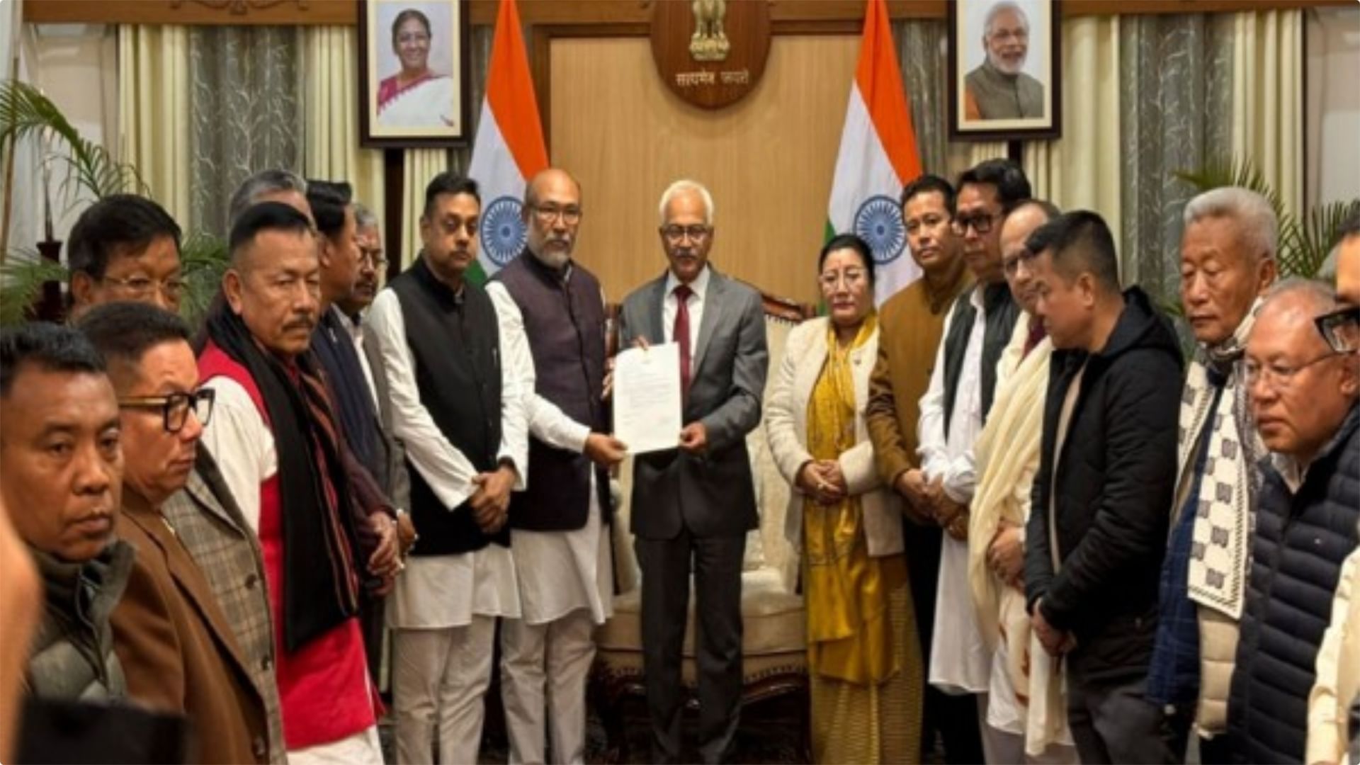 Political Situation In Manipur Remains Uncertain, Bjp Yet To Decide On ...