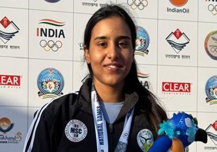 Ariba Khan Aims For Silver In National Shooting - Amar Ujala Hindi News Live - निशानेबाजी:अलीगढ़ ...