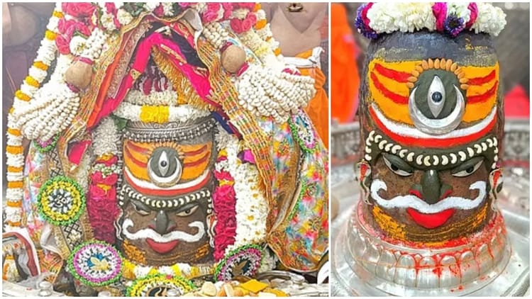 Third Eye Of Baba Mahakal Opened Today, Wore Makhana Garland In Bhasma ...