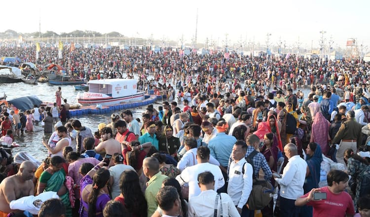 Sages, Saints And Householders Took The Trijata Dip With The Rules Of ...