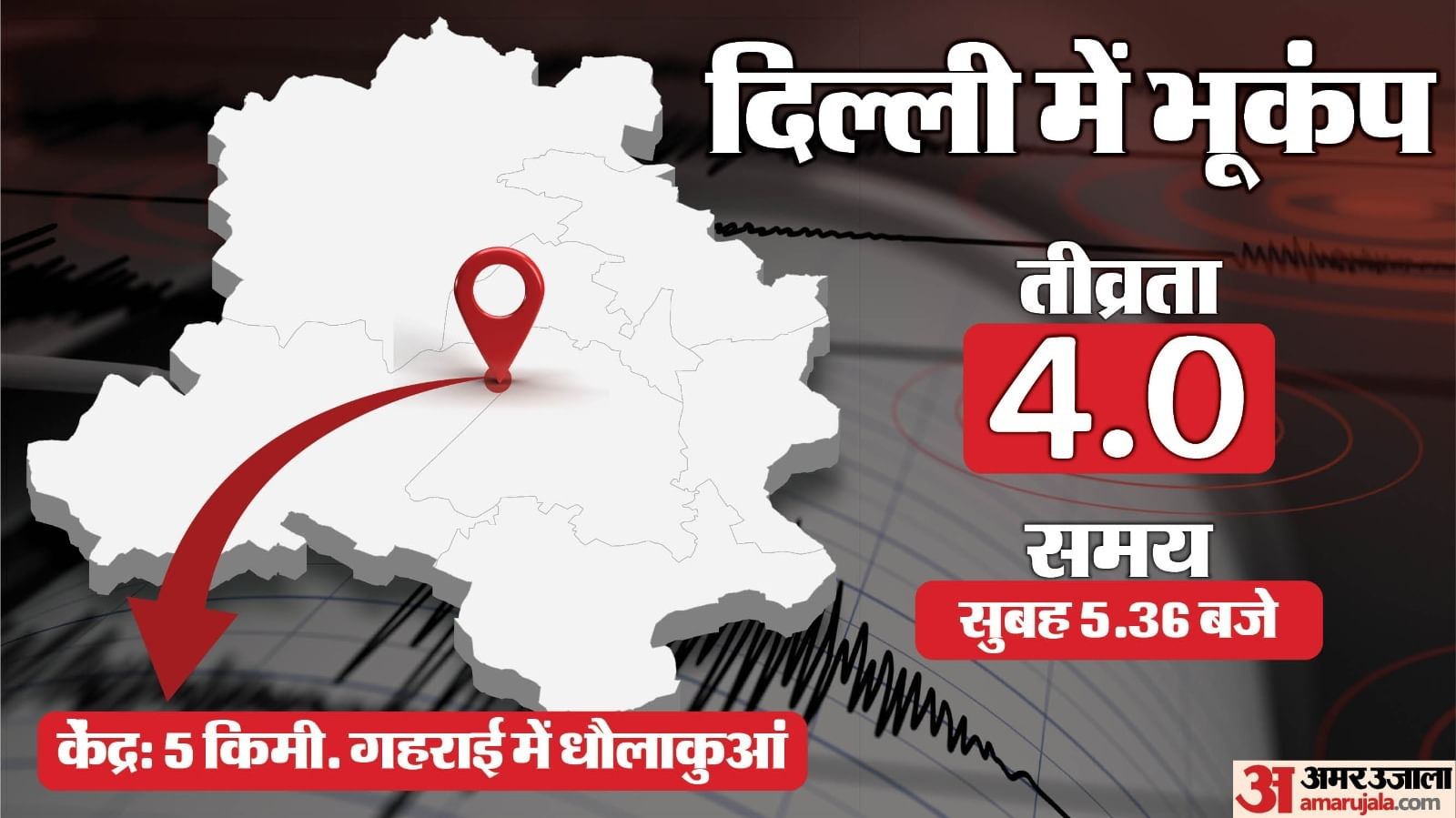 Earthquake Epicentre Formed Under Delhi's Ground, Is There Any Sign Of ...