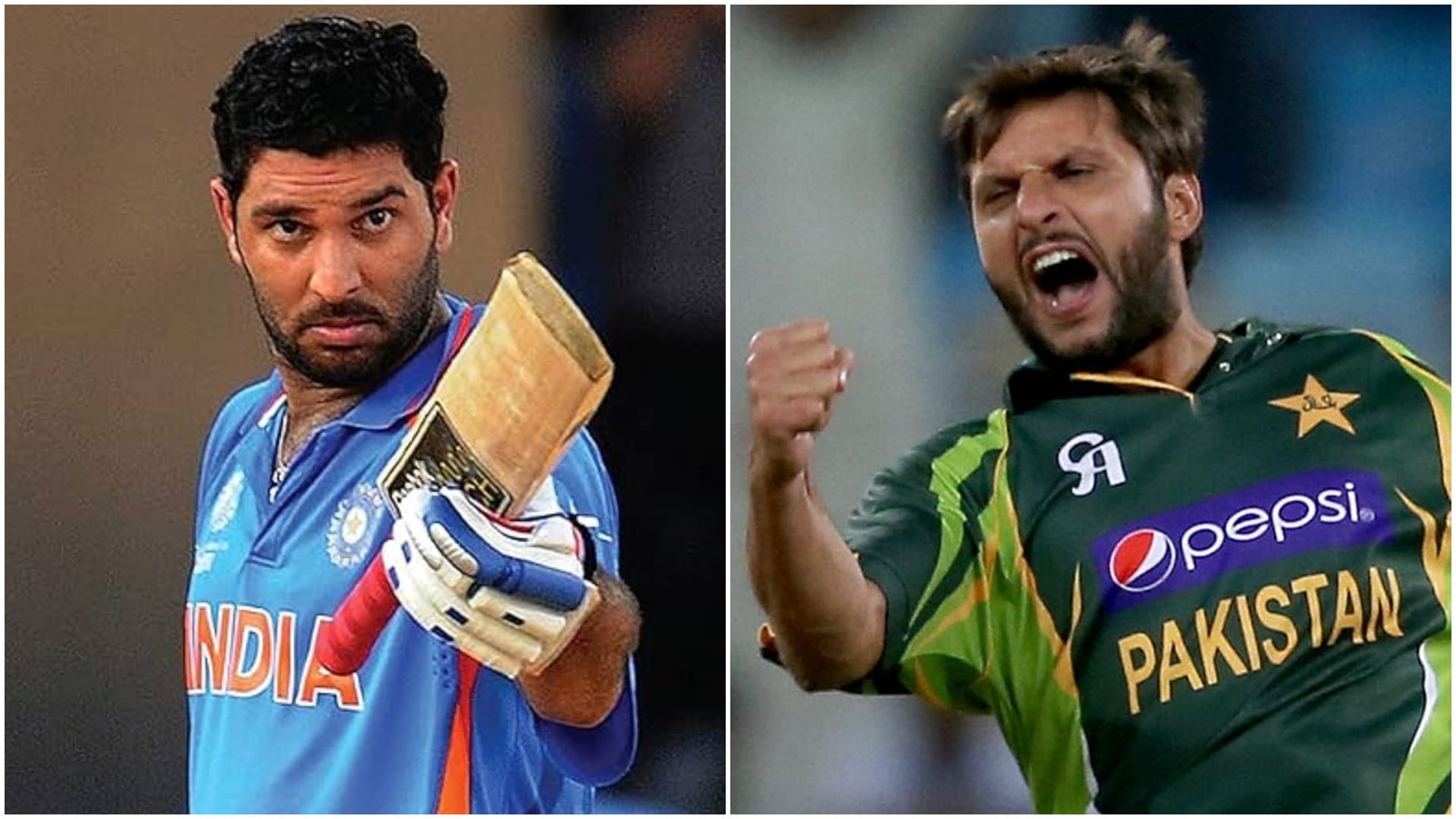 Ind Vs Pak: 'afridi Welcomed With Good Words', Said Yuvraj; Shahid Said- Yuvi Son Of Sardar ...
