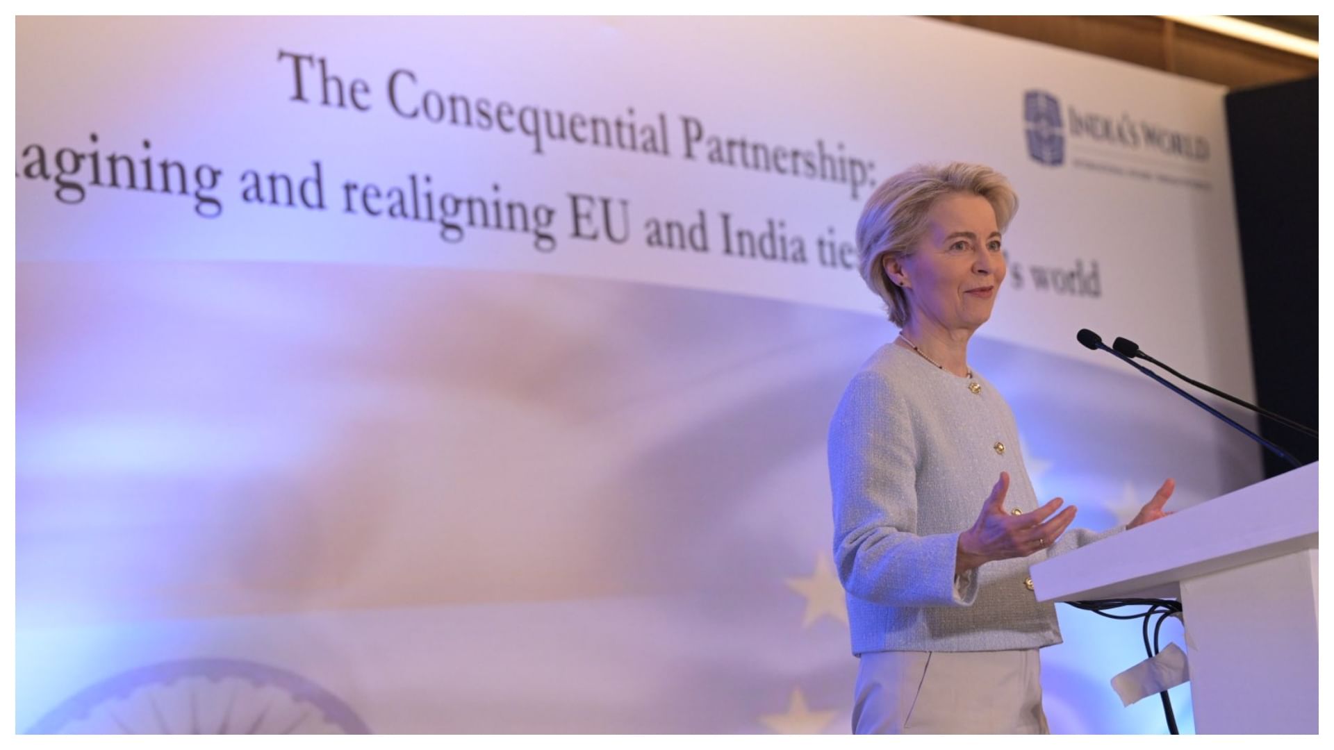 European Commission President Ursula Von Der Leyen Said India Eu Looking At Sealing Fta This ...