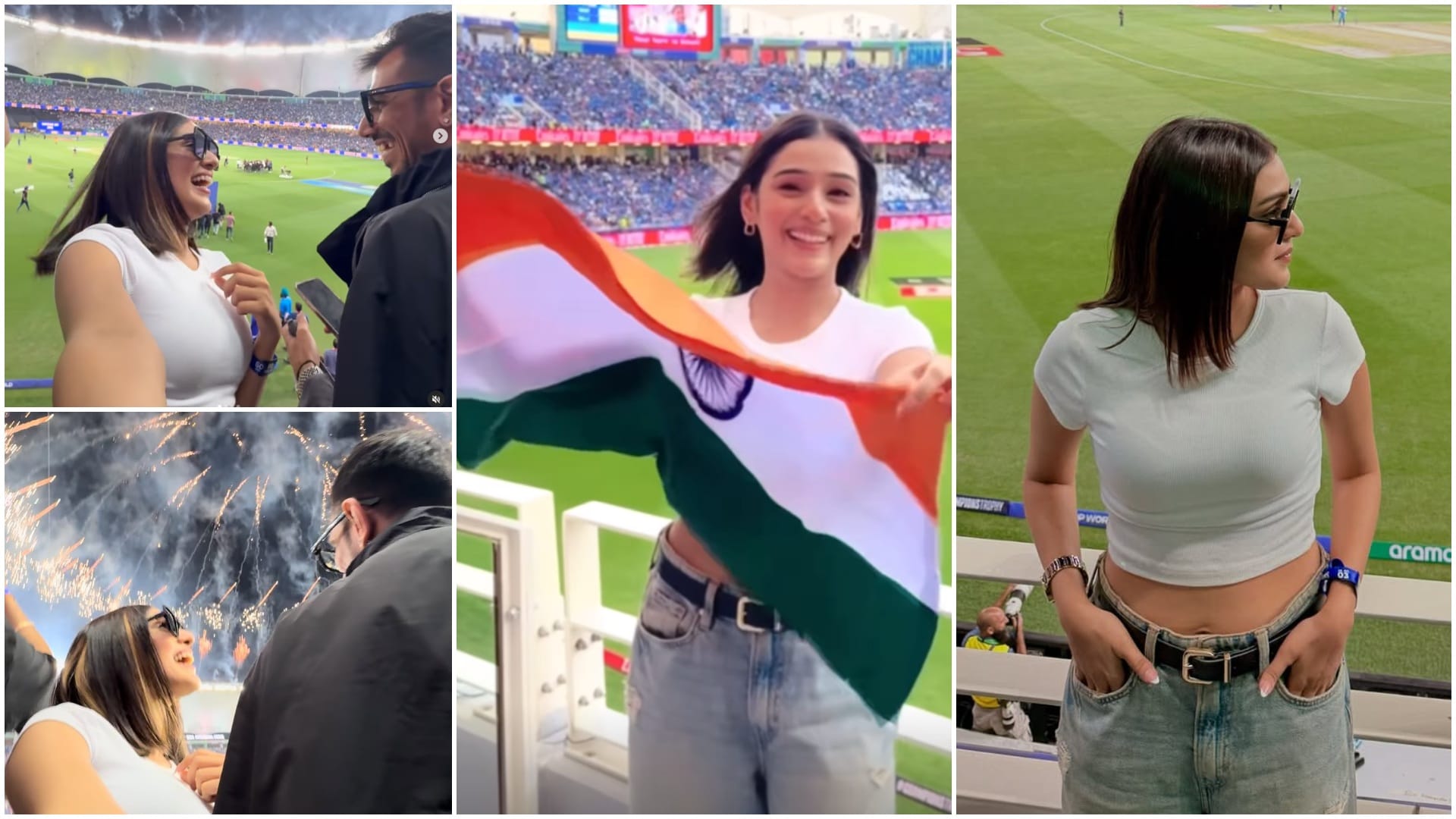 Rj Mahvash-chahal:महवश ने चहल के साथ मनाया जीत का जश्न, टीम इंडिया की ...