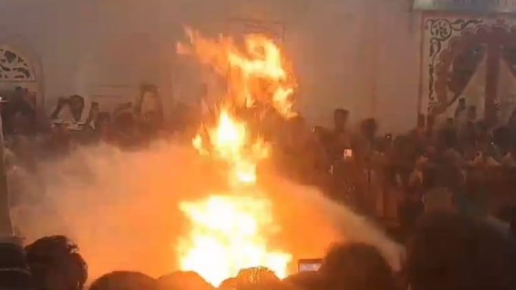 Rajasamand News: Grand Ral Utsav Organized At Dwarkadhish Temple Of ...