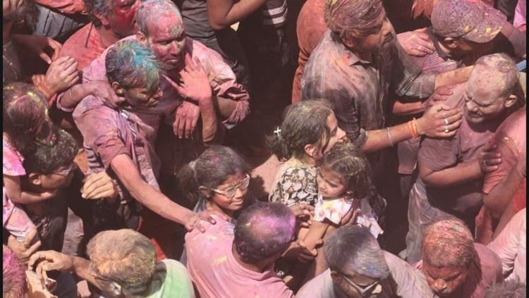 Indore Rangpanchami Ger Festival Photo Video 2025 - Amar Ujala Hindi ...