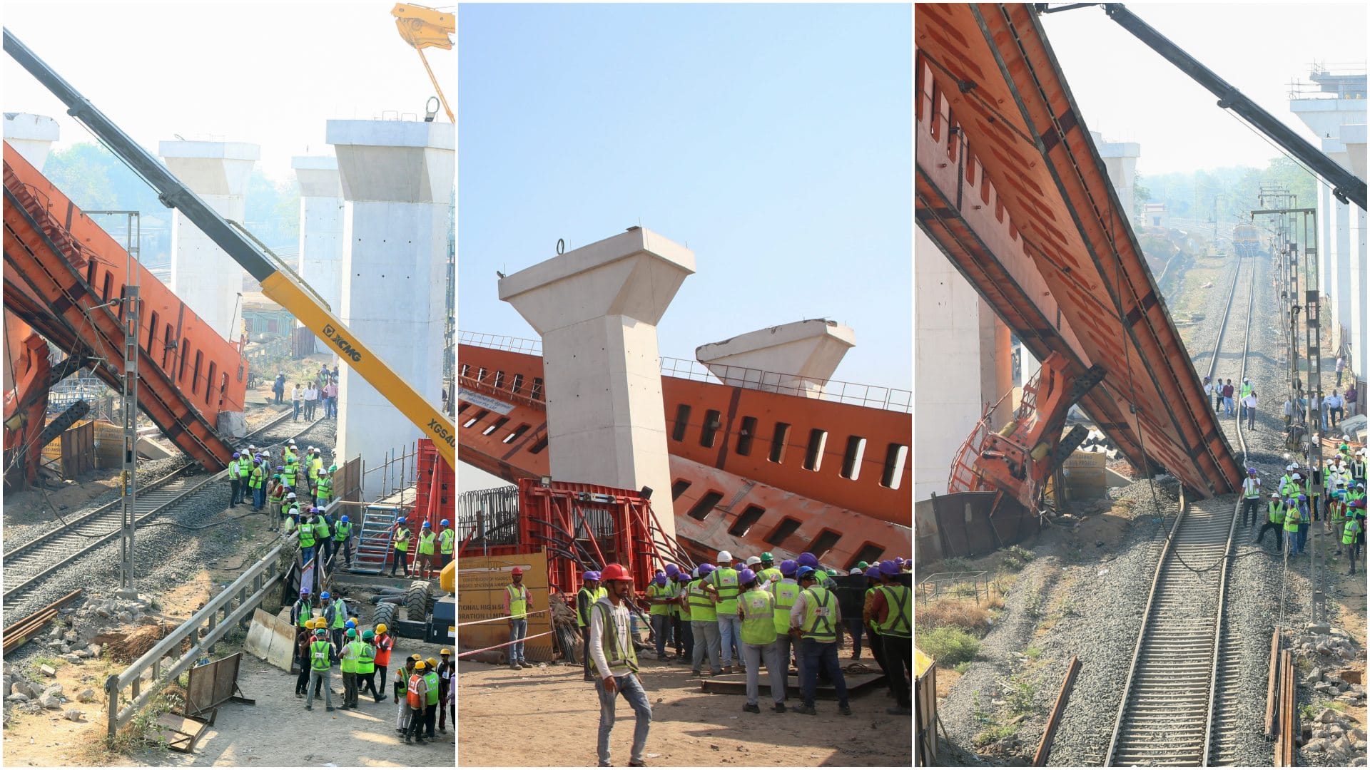 Rail Traffic Restored At Accident Site Of Bullet Train Project In ...